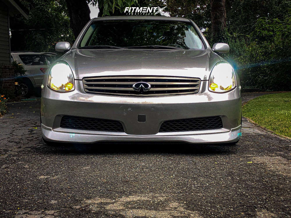 2005 INFINITI G35 Base with 18x9 Work Emotion Xd9 and Yokohama 225x40 ...