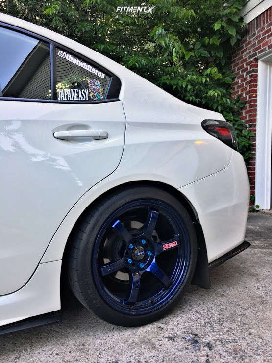 2018 Subaru WRX Limited with 18x9.5 Gram Lights 57DR and Michelin ...