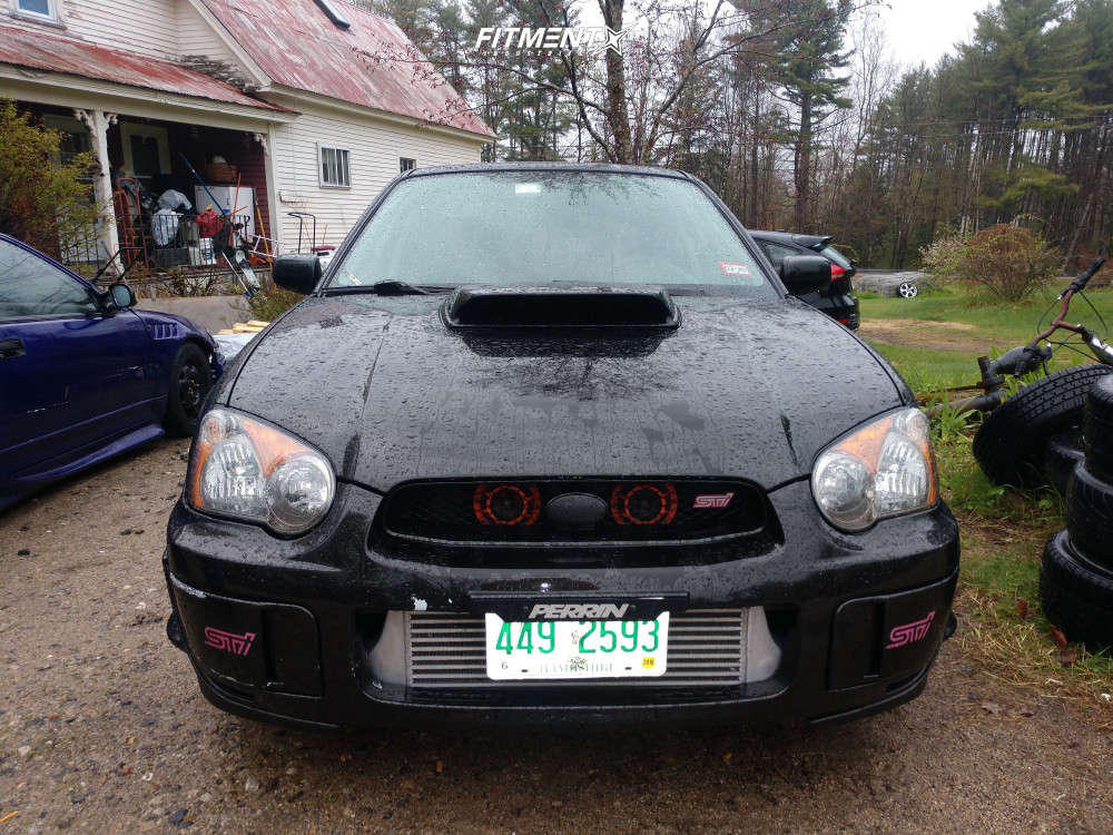 2004 Subaru WRX STI Base with 18x8 MB Wheels Revolt and Sentury 225x45 ...