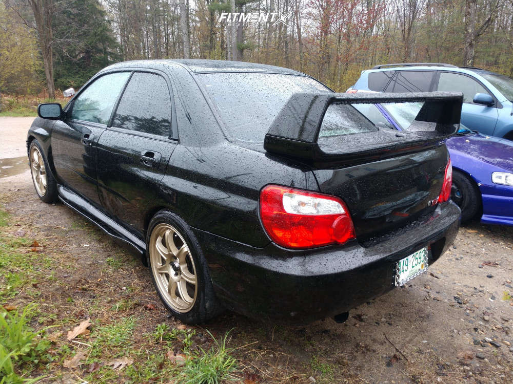 2004 Subaru WRX STI Base with 18x8 MB Wheels Revolt and Sentury 225x45 ...