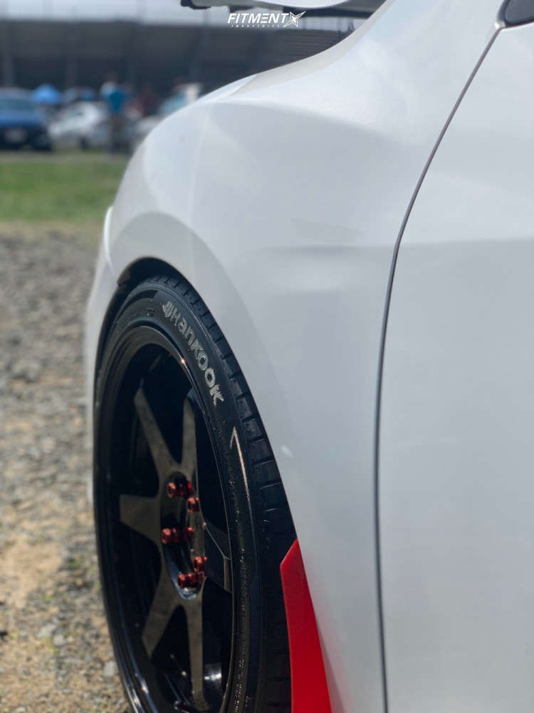 2013 Mazda MazdaSpeed3 Base with 18x8.5 ESR Sr07 and Hankook 225x40 on Coilovers | 703348 ...