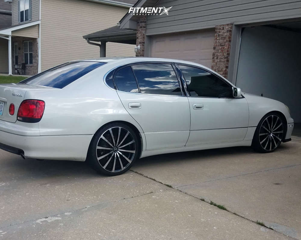 2004 Lexus GS300 Base with 20x7.5 MSR 042 and Lexani 225x35 on ...