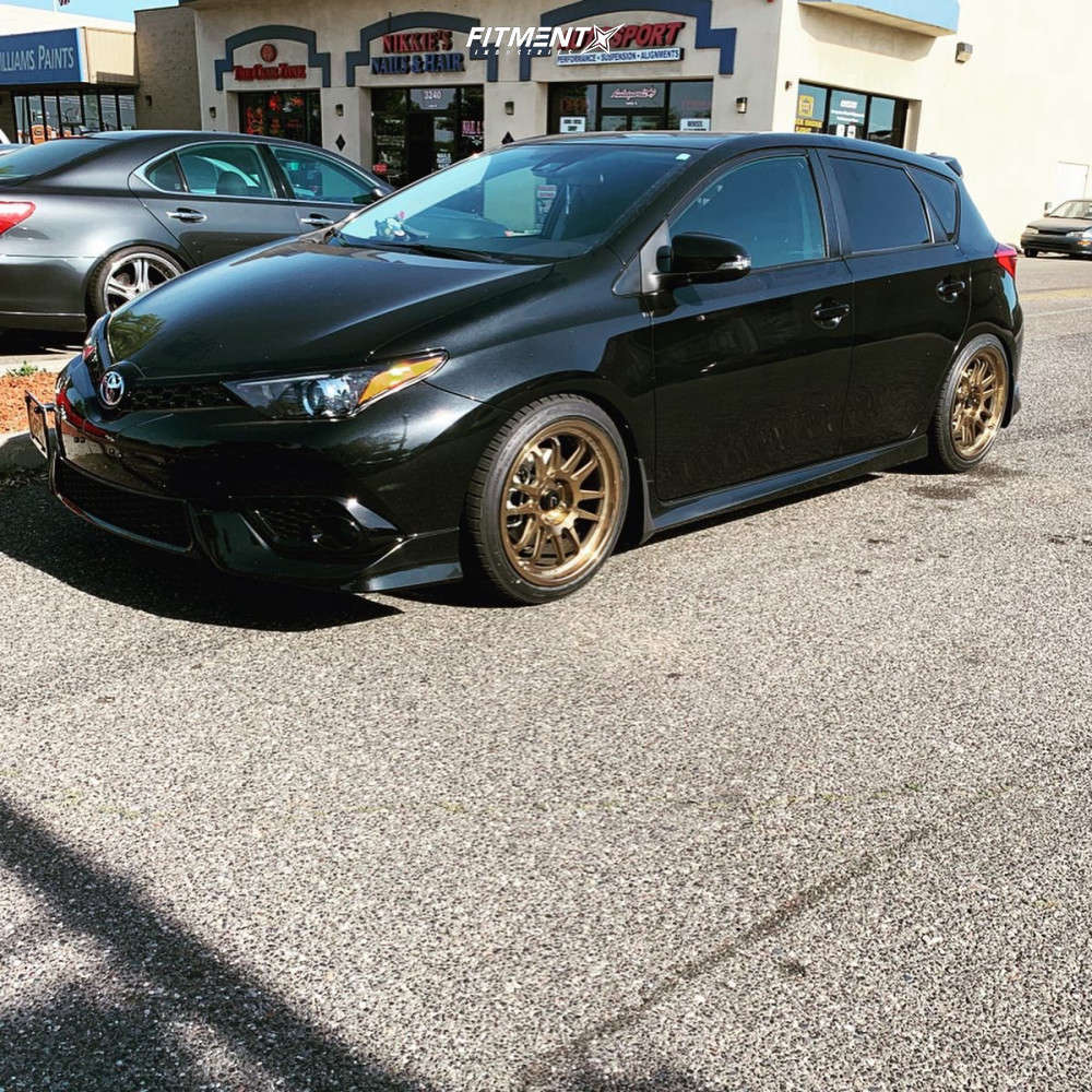 2018 Toyota Corolla IM Base with 18x9 Cosmis Racing XT-206R and Falken ...