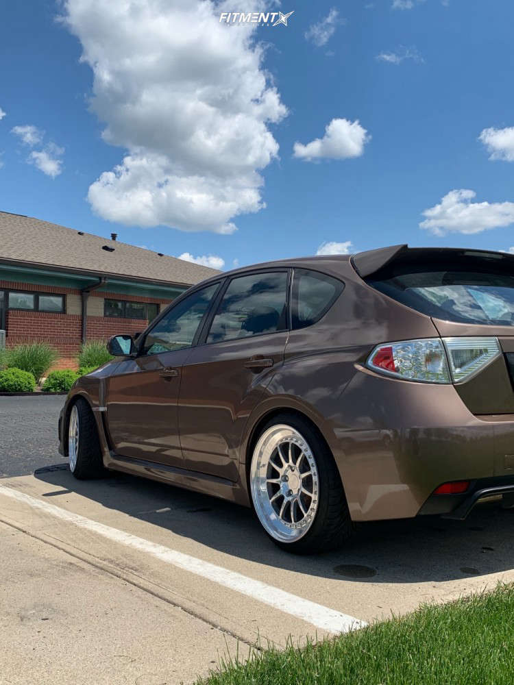 2011 Subaru Impreza WRX STI with 18x9.5 CCW D11L and Federal 225x35 on ...