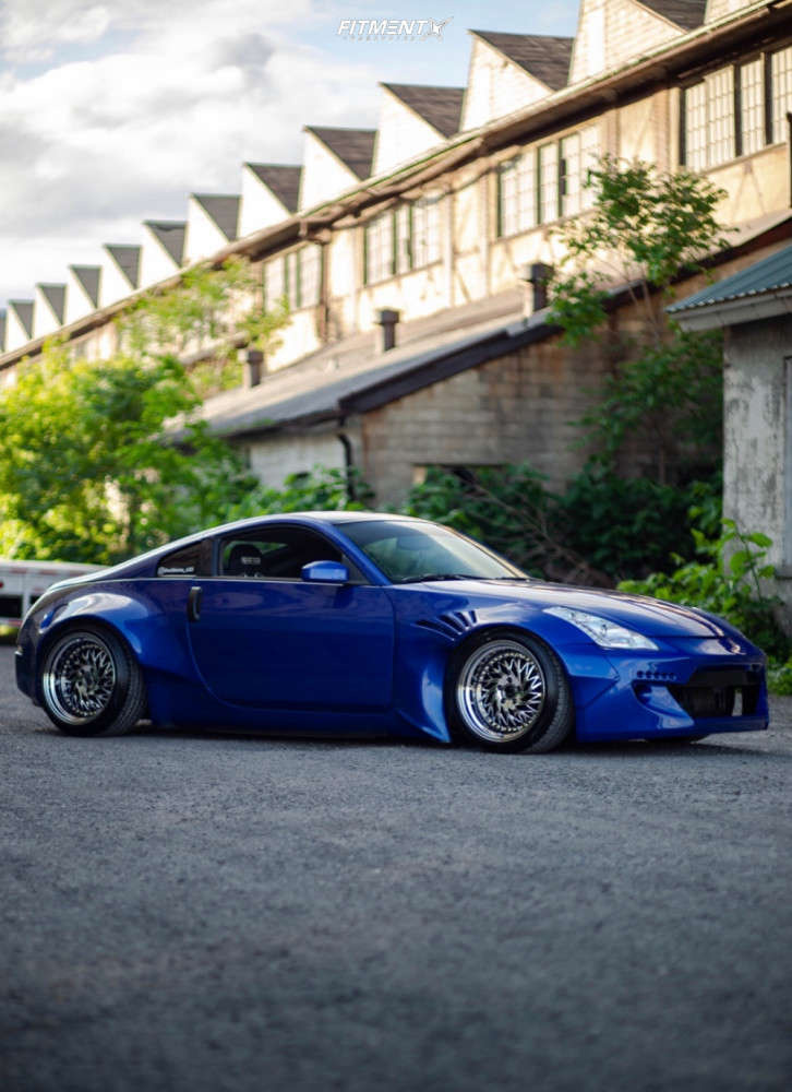 2003 Nissan 350Z Base with 18x10.5 Aodhan Ds03 and Kenda 235x40 on ...