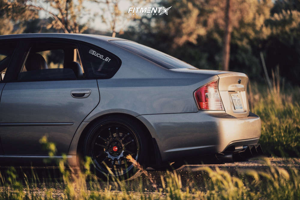 2006 Subaru Legacy GT spec.B with 18x8.5 Aodhan Ah07 and Achilles ...