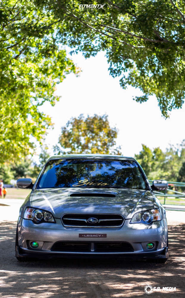 2006 Subaru Legacy GT spec.B with 18x8.5 Aodhan Ah07 and Achilles ...