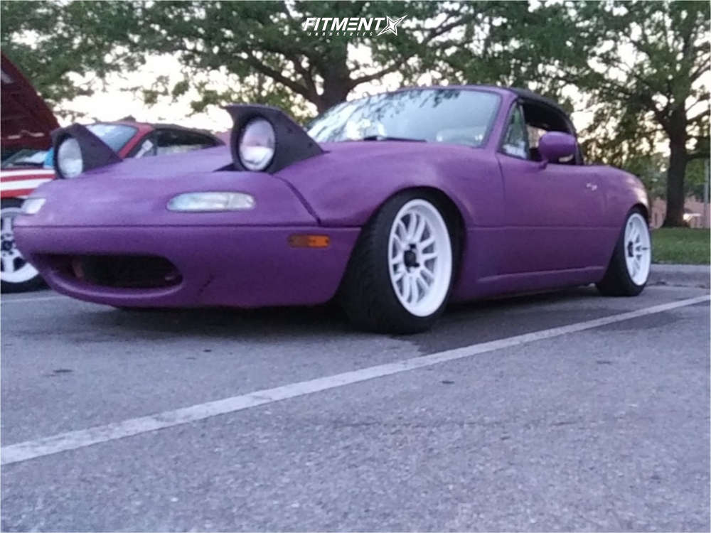 1990 Mazda MX-5 Miata Base with 15x8 Cosmis Racing XT-206R and Federal ...