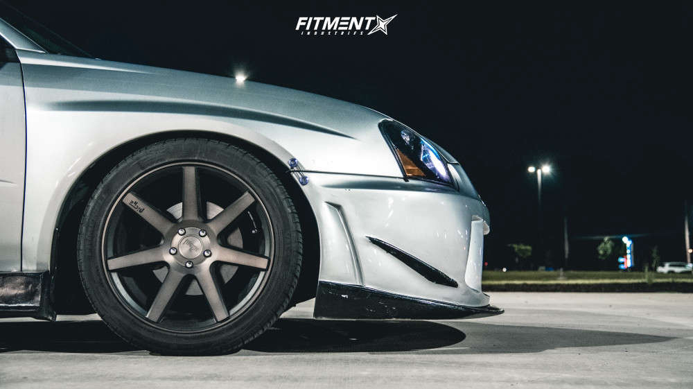 2005 Subaru Impreza RS with 17x8 Niche Verona and Primewell 225x45 on ...