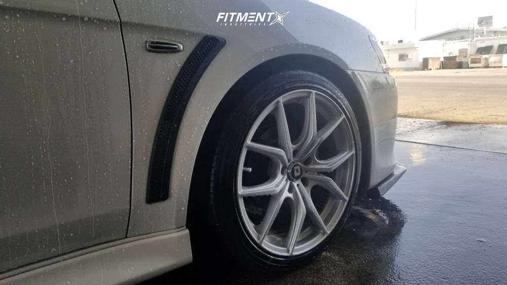 2016 Mitsubishi Lancer ES with 18x8.5 Drag Dr67 and Sentury 225x35 on ...