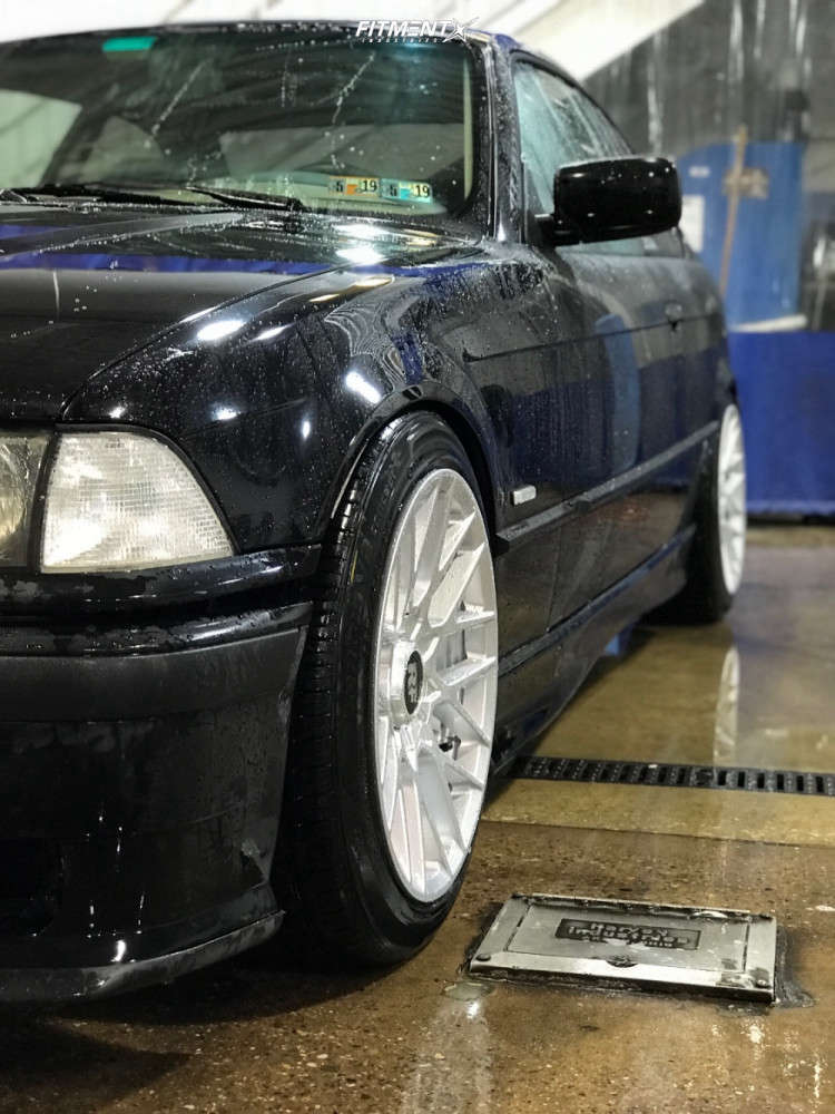 1998 BMW 328is Base with 17x9 Rotiform Rse and Hankook 225x45 on ...