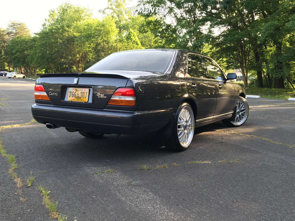 1993 Nissan Cedric Base with 20x8.5 TSW Hockenheim S and Nexen 225x40 ...