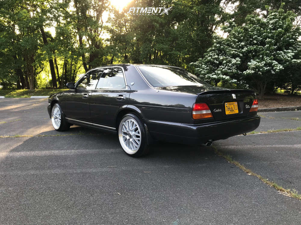 1993 Nissan Cedric Base with 20x8.5 TSW Hockenheim S and Nexen 225x40 ...