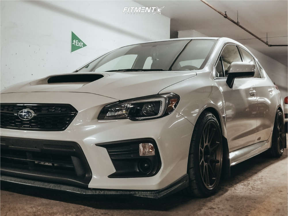 2018 Subaru WRX Base with 18x9.5 Rota Strike-R and Firestone 235x35 on ...