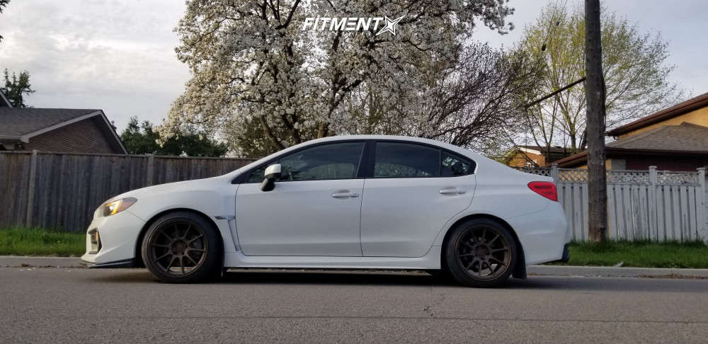 2018 Subaru WRX Base with 18x9.5 Rota Strike-R and Firestone 235x35 on ...