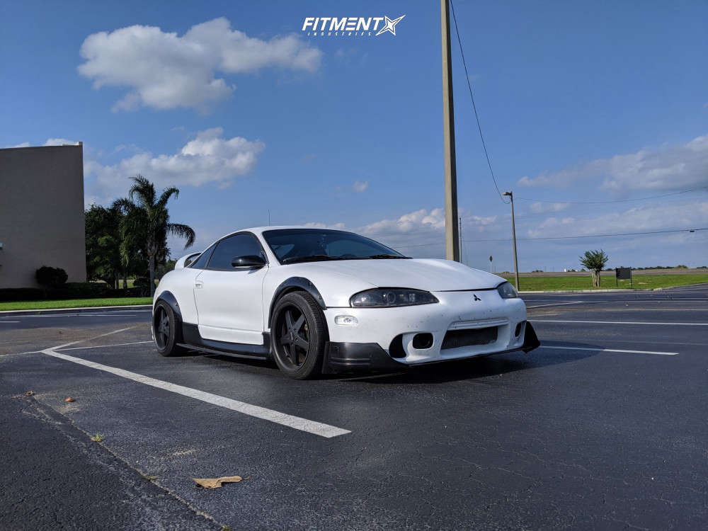 1998 Mitsubishi Eclipse GS with 17x9 XXR 968 and Firestone 215x45 on ...