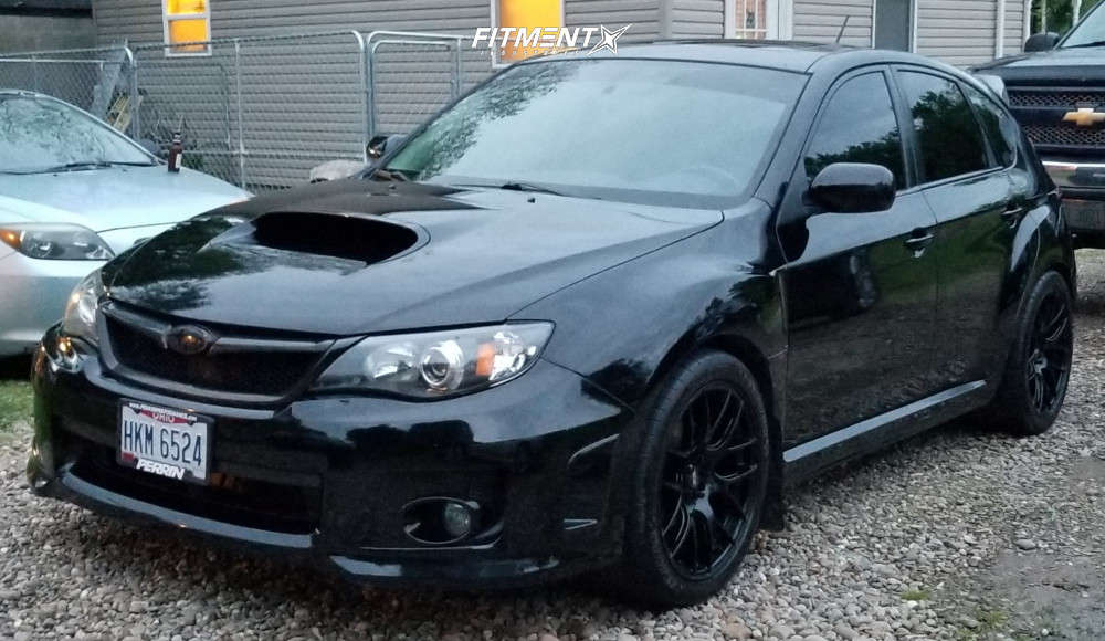 2011 Subaru WRX Base with 18x8.75 XXR 530 and Michelin 255x40 on Stock ...