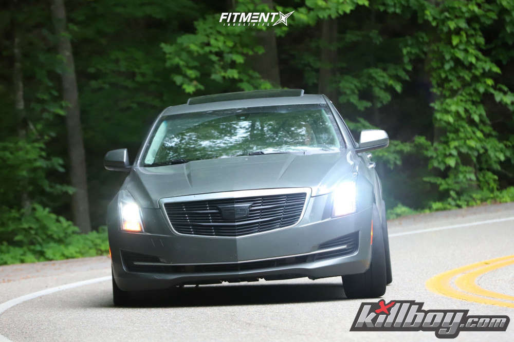 2016 Cadillac ATS Base with 18x8.5 Konig Hypergram and Bridgestone ...