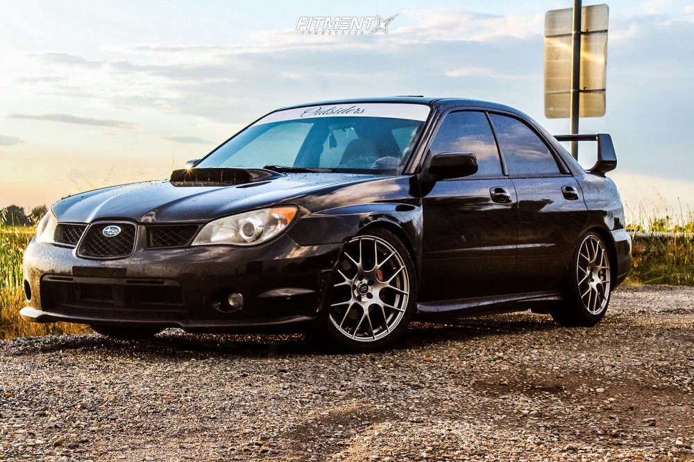 2006 Subaru WRX Base with 18x8 Enkei Raijin and Federal 225x40 on ...