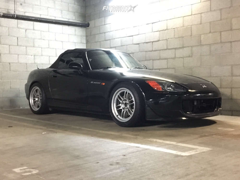 2000 Honda S2000 Base with 17x9 Enkei RPF1 and Federal 255x45 on ...