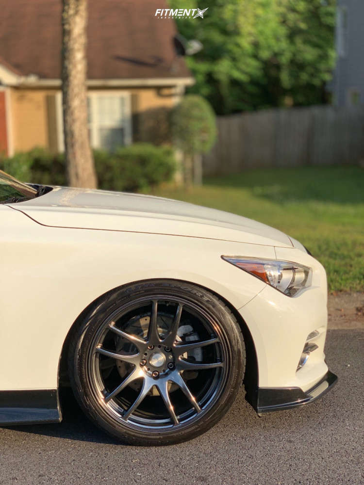 2017 INFINITI Q50 Premium with 19x9.5 ESR Sr08 and Achilles 245x45 on ...