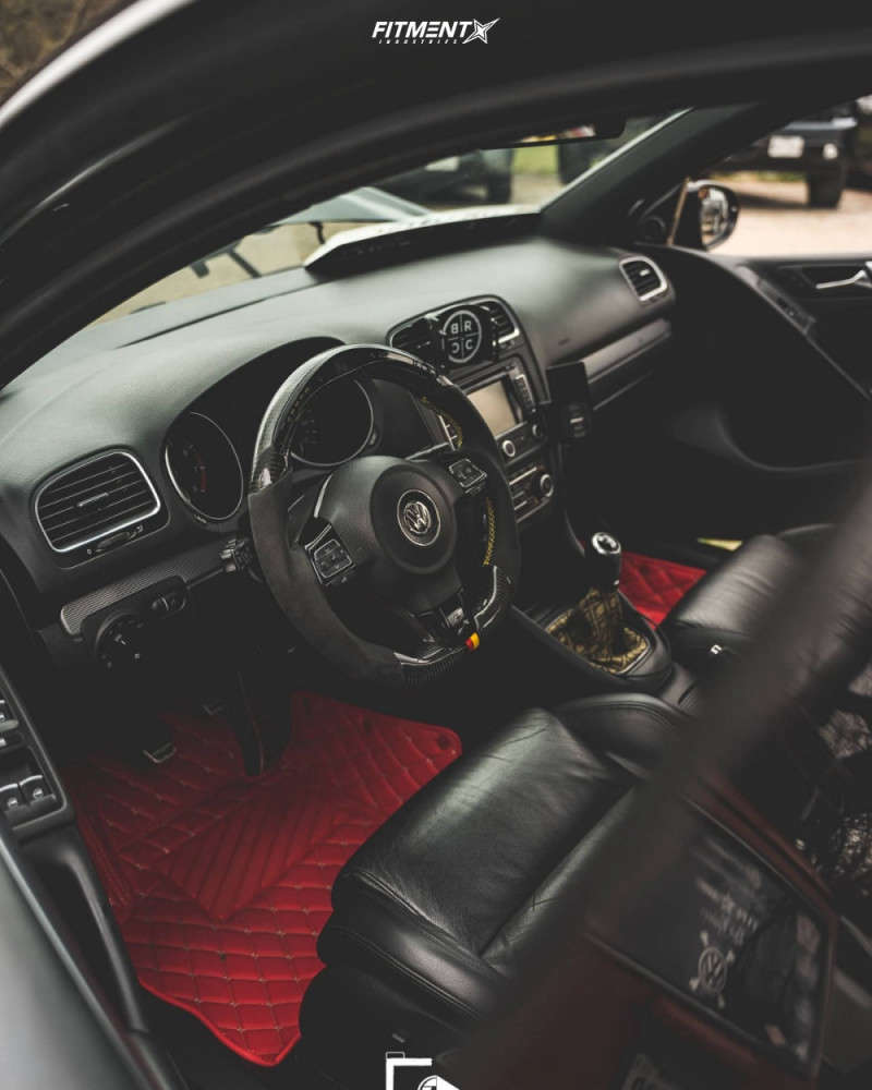 2013 Volkswagen Golf R Base with 18x8.5 Motegi MR135 and Federal 225x35 ...