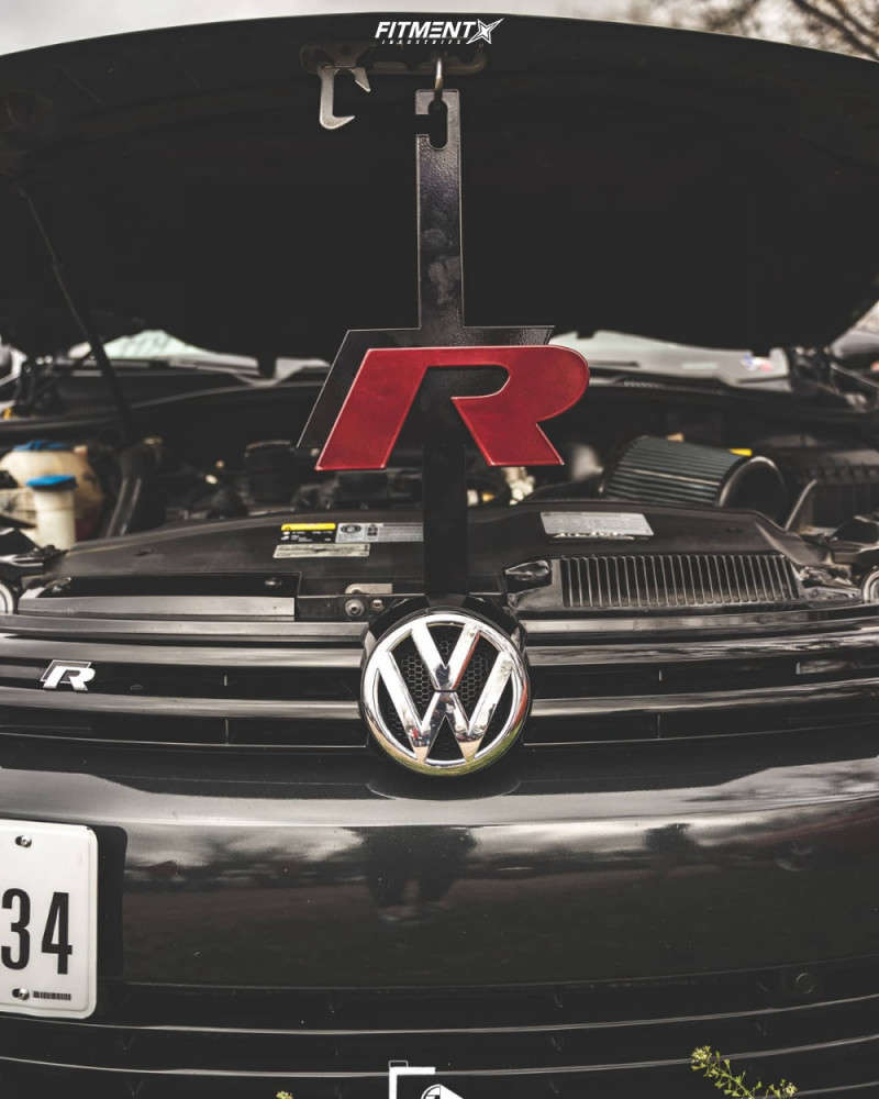 2013 Volkswagen Golf R Base with 18x8.5 Motegi MR135 and Federal 225x35 ...