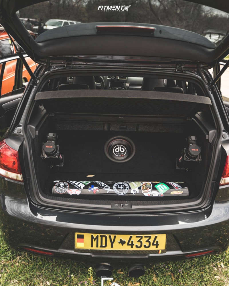 2013 Volkswagen Golf R Base with 18x8.5 Motegi MR135 and Federal 225x35 ...