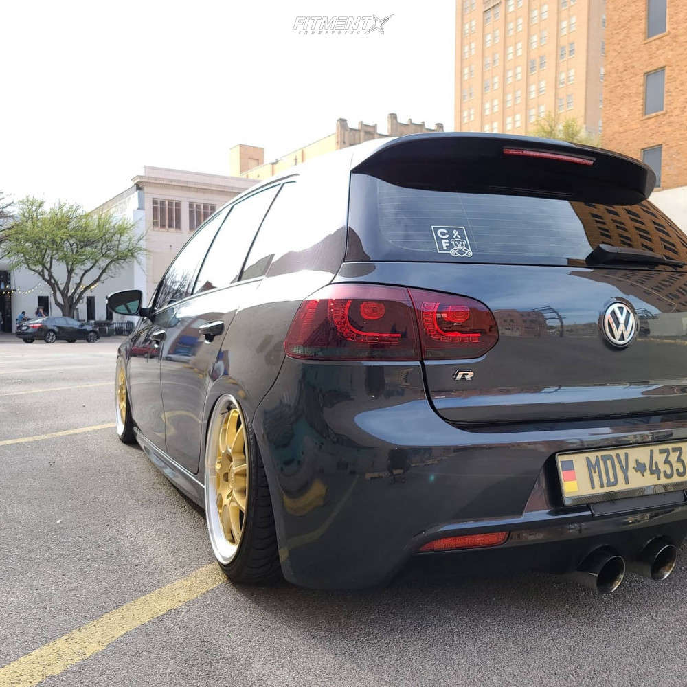 2013 Volkswagen Golf R Base with 18x8.5 Motegi MR135 and Federal 225x35 ...