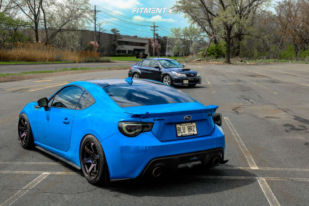 2016 Subaru BRZ Series.HyperBlue with 18x9.5 Rota Grid and Firestone ...