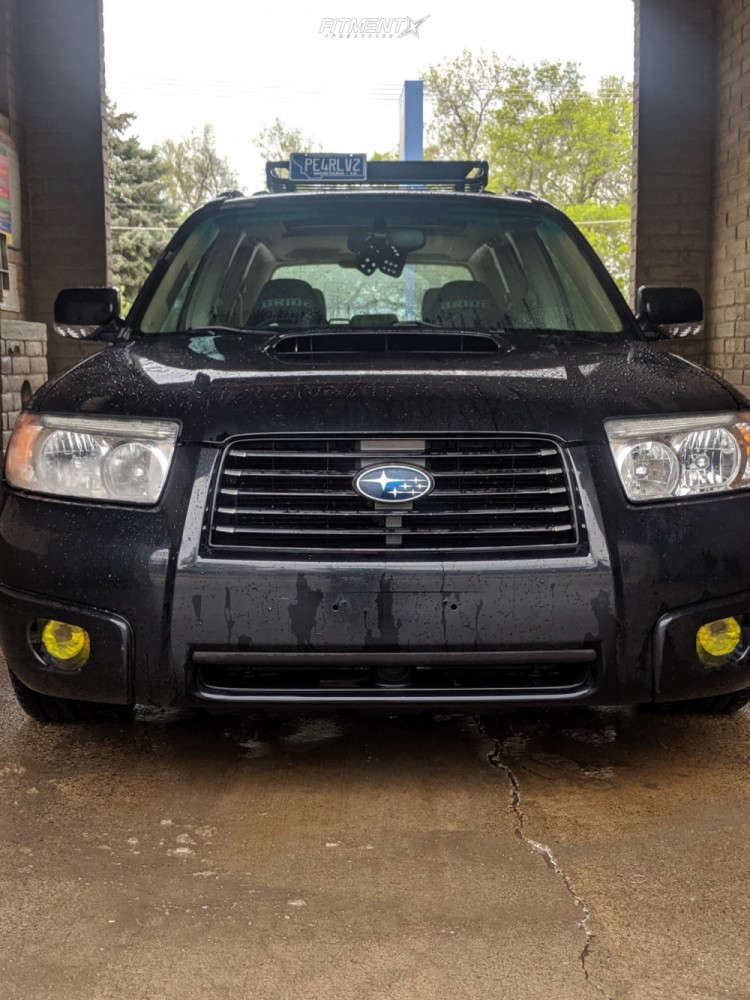 2006 Subaru Forester XT Limited with 18x9.5 Varrstoen Es3 and ...