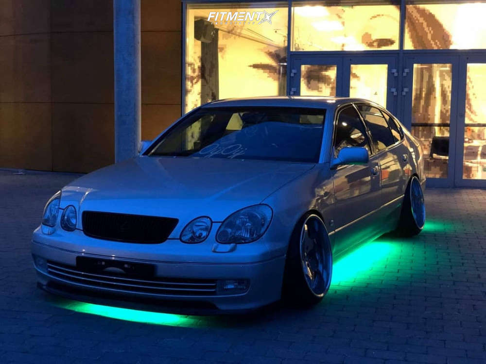 2002 Lexus GS300 Base with 19x10 Weds Bazreia and Federal 215x35 on ...