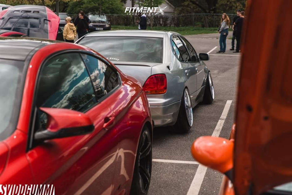 2002 Lexus GS300 Base with 19x10 Weds Bazreia and Federal 215x35 on ...