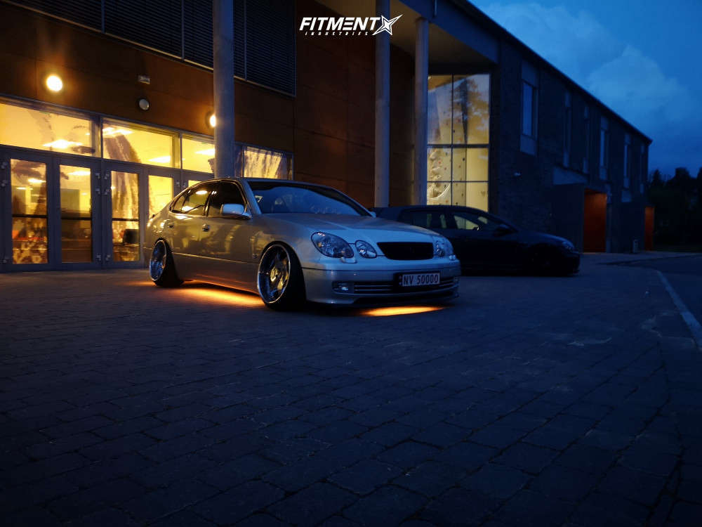 2002 Lexus GS300 Base with 19x10 Weds Bazreia and Federal 215x35 on ...