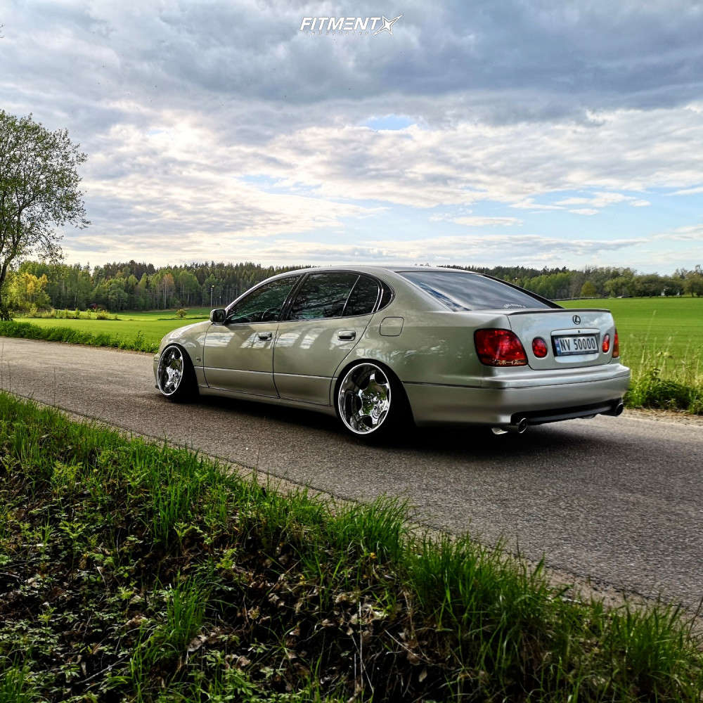 2002 Lexus GS300 Base with 19x10 Weds Bazreia and Federal 215x35 on ...