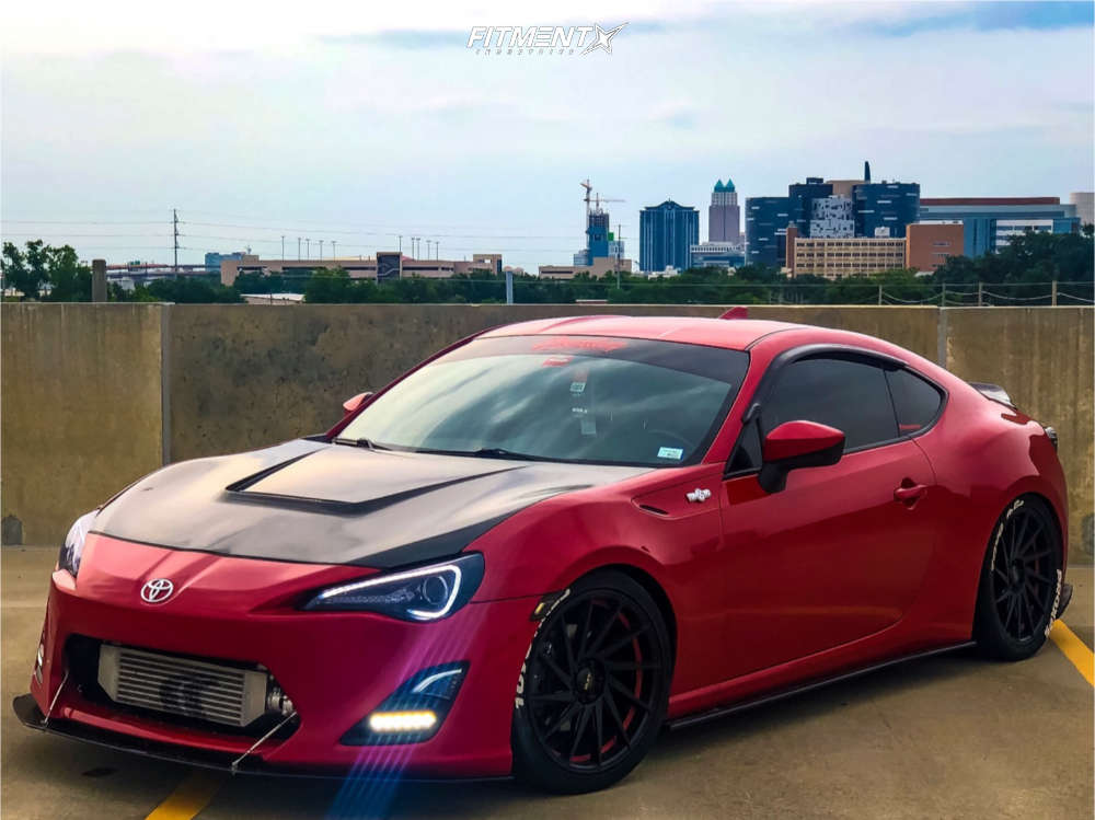 2015 Scion FR-S Base with 18x8 Ruff R363 and Toyo Tires 225x35 on ...