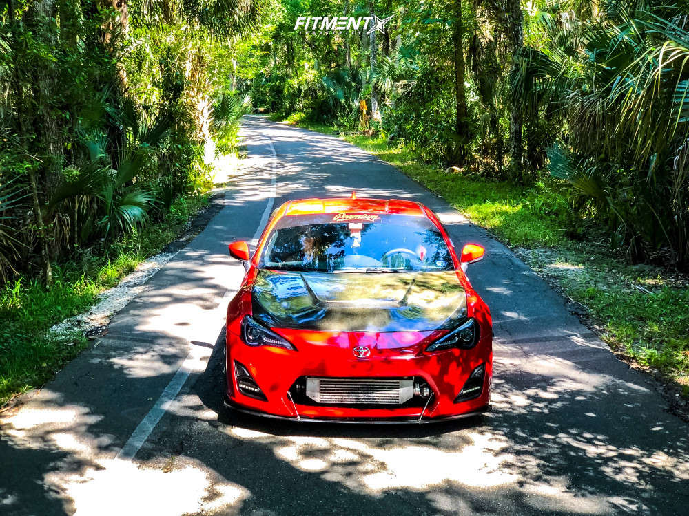 2015 Scion FR-S Base with 18x8 Ruff R363 and Toyo Tires 225x35 on ...