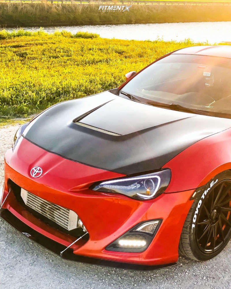2015 Scion FR-S Base with 18x8 Ruff R363 and Toyo Tires 225x35 on ...