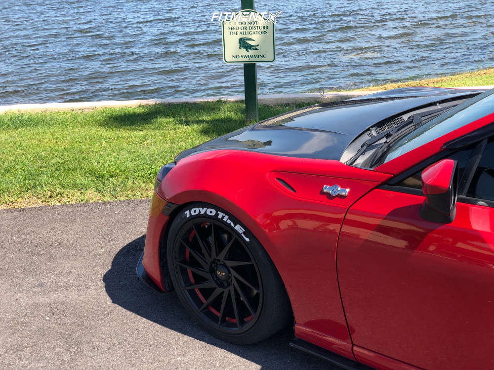 2015 Scion FR-S Base with 18x8 Ruff R363 and Toyo Tires 225x35 on ...