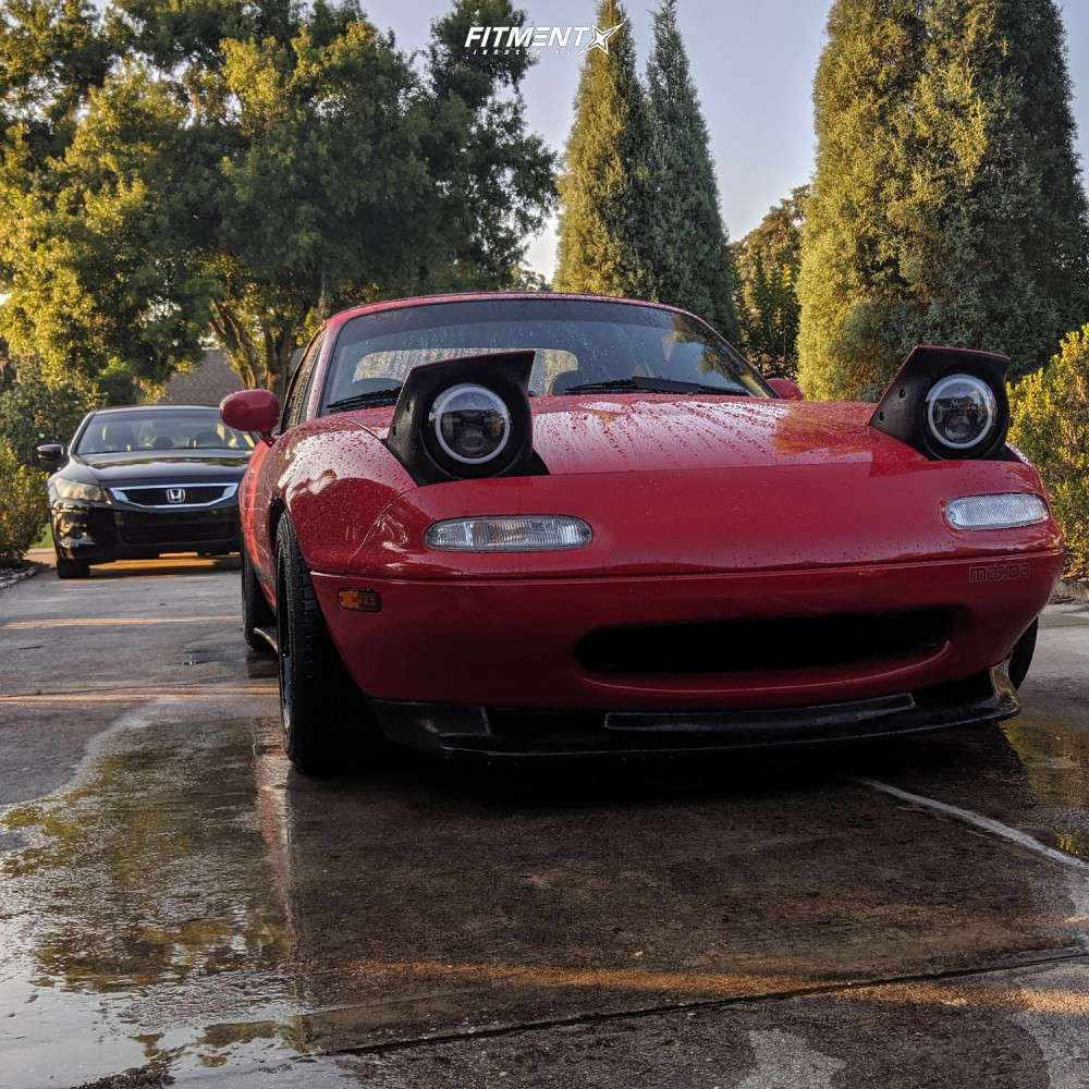 1990 Mazda MX-5 Miata Base with 15x8 Cosmis Racing XT-206R and Toyo ...