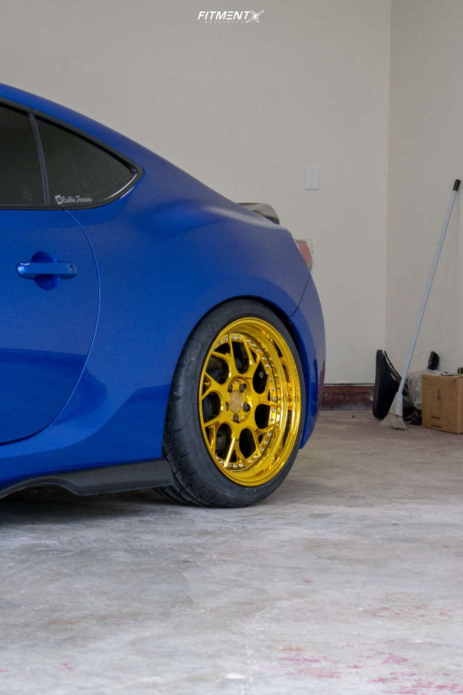 2016 Subaru BRZ Sport-tech with 18x9.5 Aodhan Ds01 and Firestone 255x35 on Coilovers | 708489 ...