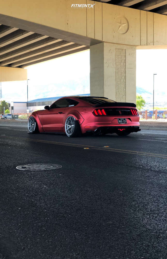 2016 Ford Mustang EcoBoost with 20x12 Ferrada F8-FR8 and Federal 285x30 ...