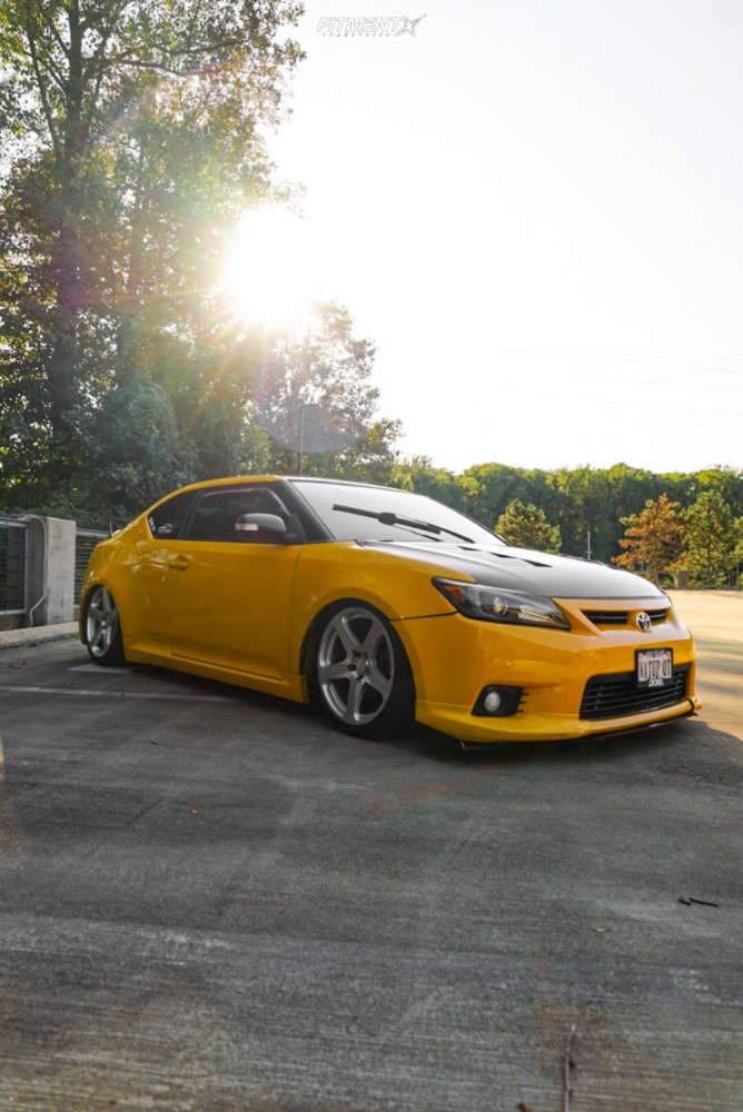 2012 Scion TC Base with 18x8.5 Varrstoen Mk1 and Achilles 225x40 on ...