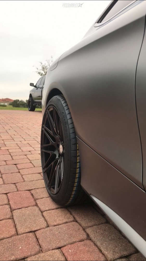 2017 Mercedes-Benz C300 4Matic with 20x9 Verde Vff01 and Continental ...