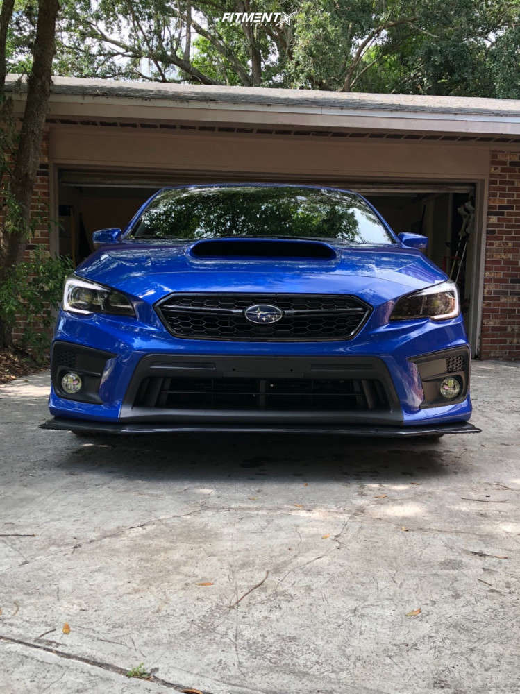 2018 Subaru WRX Premium with 18x9.5 ESR Sr08 and Dunlop 245x40 on ...