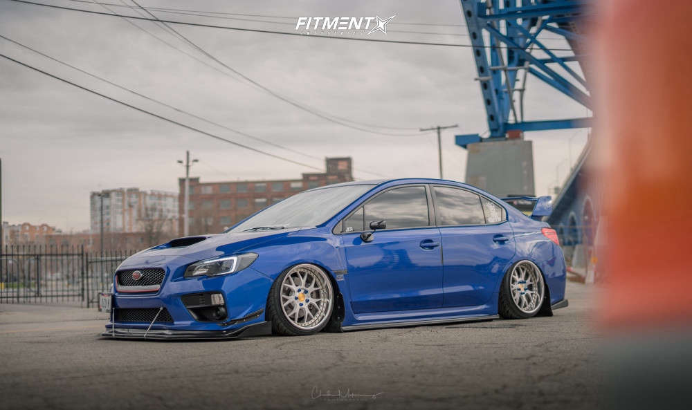 2015 Subaru WRX Base with 18x10 GMR GS-109 and Federal 225x35 on Air ...