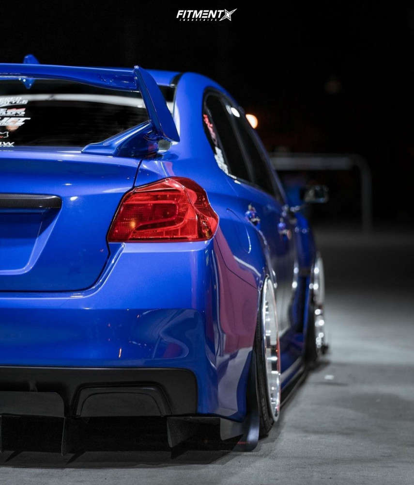 2015 Subaru WRX Base with 18x10 GMR GS-109 and Federal 225x35 on Air ...