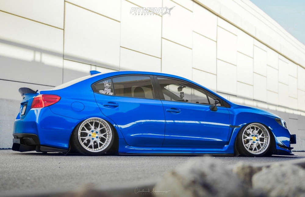 2015 Subaru WRX Base with 18x10 GMR GS-109 and Federal 225x35 on Air ...