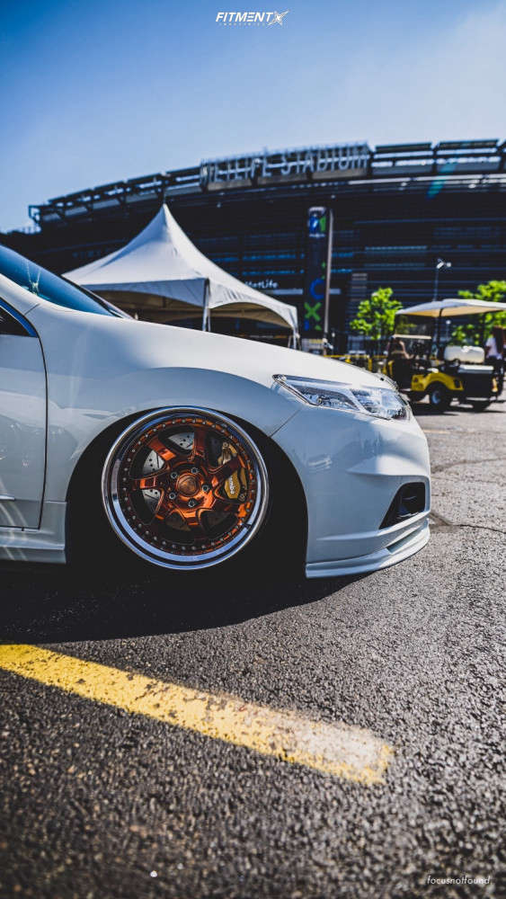 2010 Acura TSX V6 with 19x10.5 Infinitewerks Dx-7 and Federal 205x35 on ...