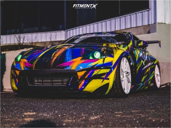 2011 Nissan 370Z 2dr Coupe (3.7L 6cyl 6M) with 20x9 Ace Wheels Driven ...